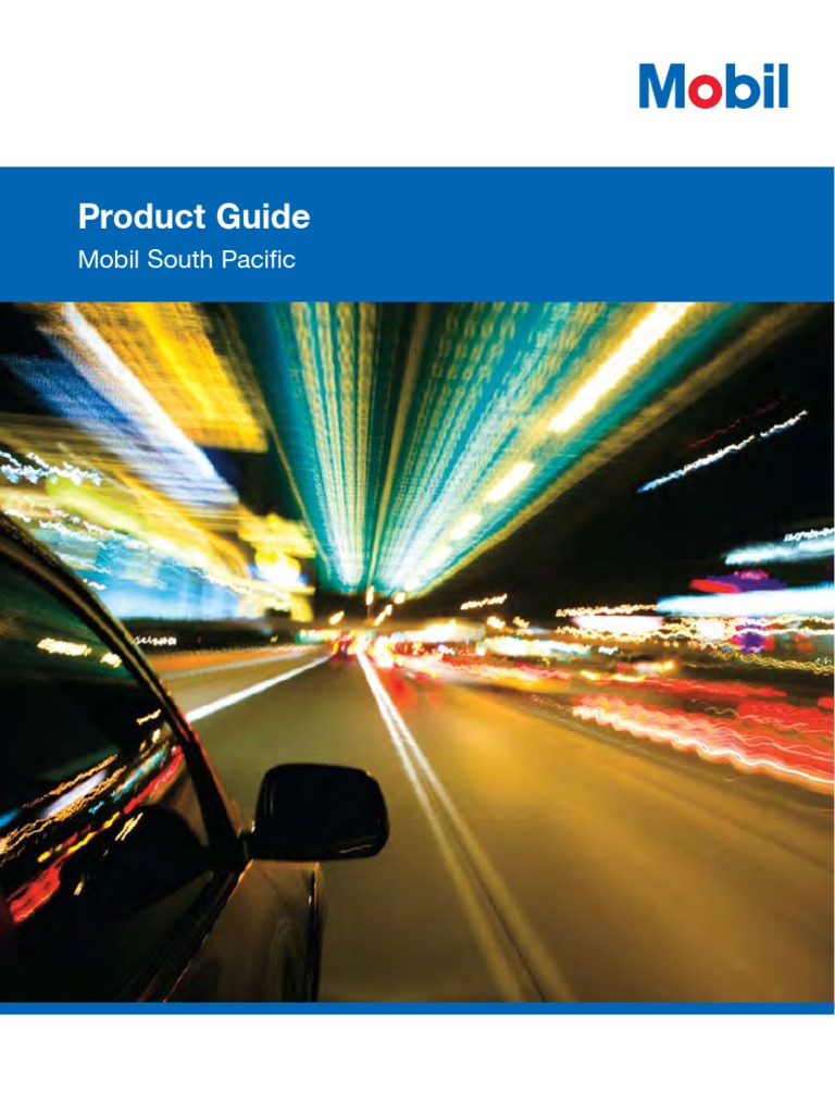 Mobil Lubricants Product Guide | PDF | Motor Oil | Transmission (Mechanics)