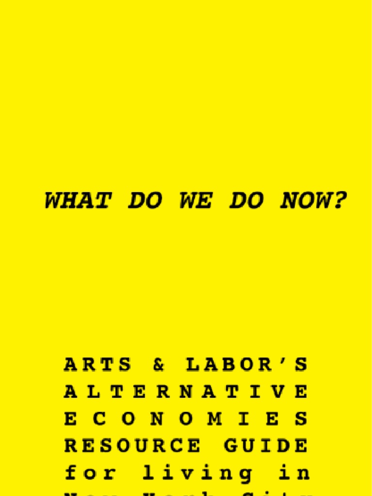 Alternative Economics Guide For Living in New York City | PDF