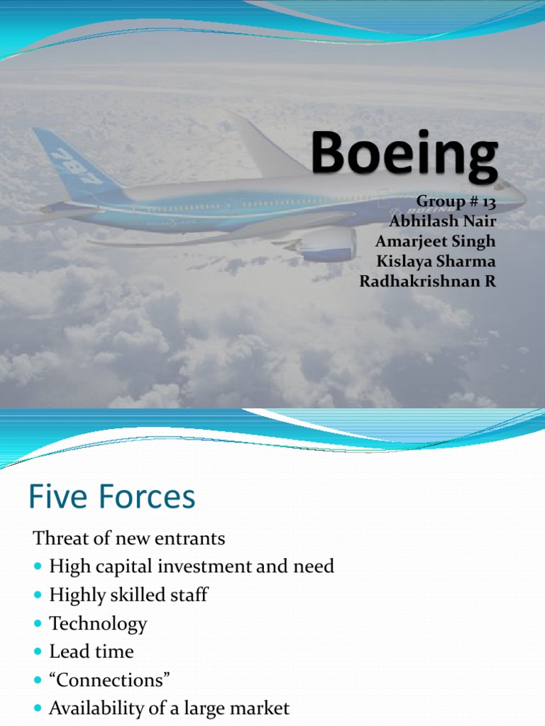 Boeing Strategy Analysis Pdf Boeing Outsourcing