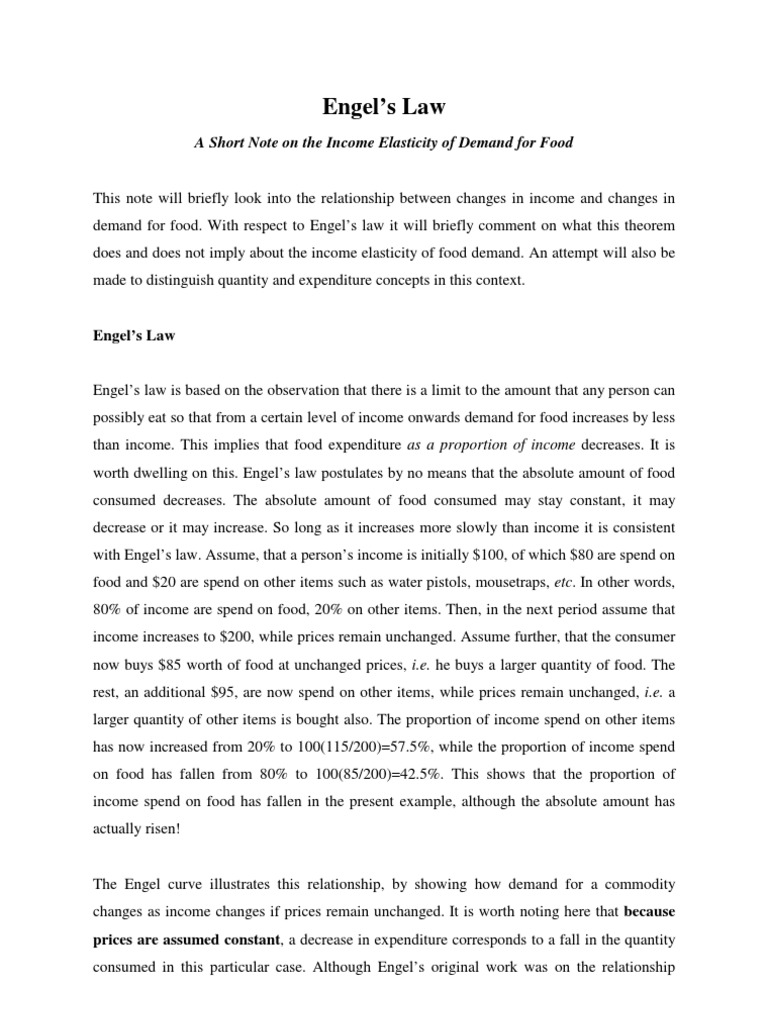 Understanding the Relationship Between Income Elasticity of Demand ...