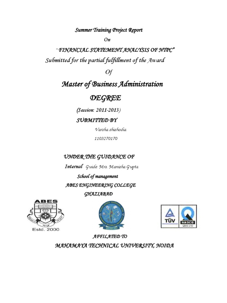 Financial Statement Analysis | PDF