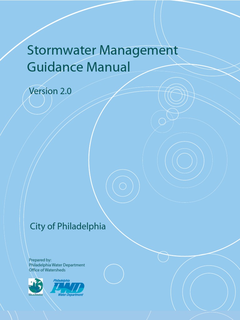 Stormwater Management Guidance Manual Ver 2.0 | PDF | Combined Sewer ...