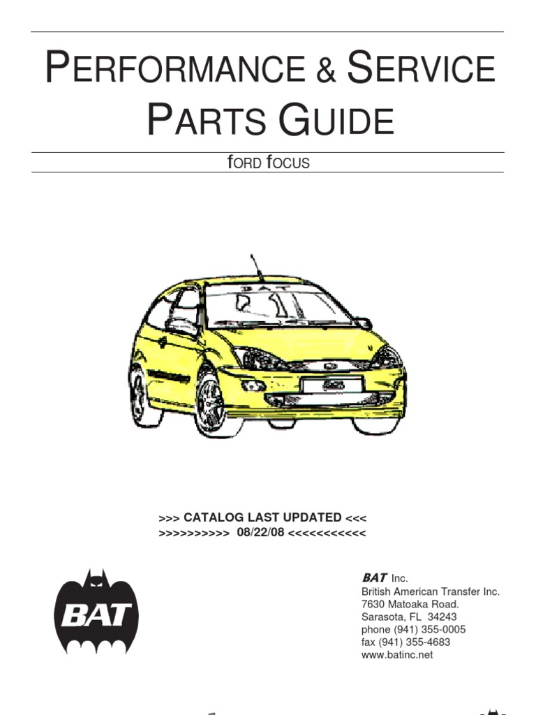 Ford Focus | PDF | Clutch | Manual Transmission