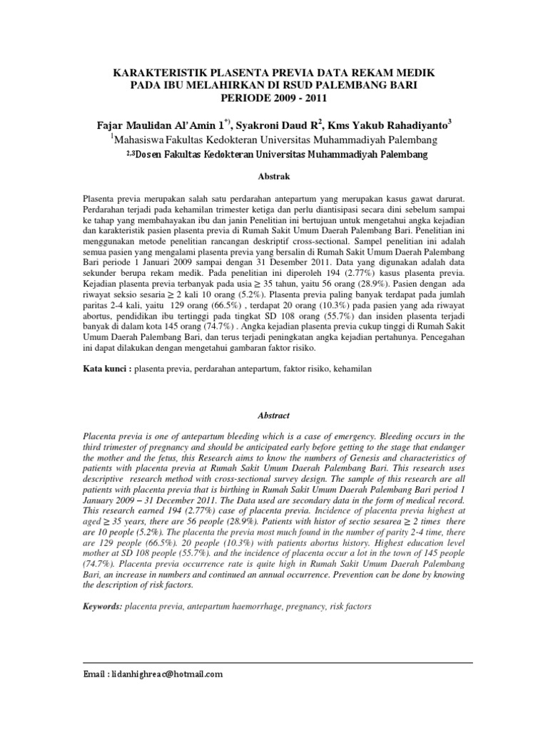 Abstrak Jurnal | PDF