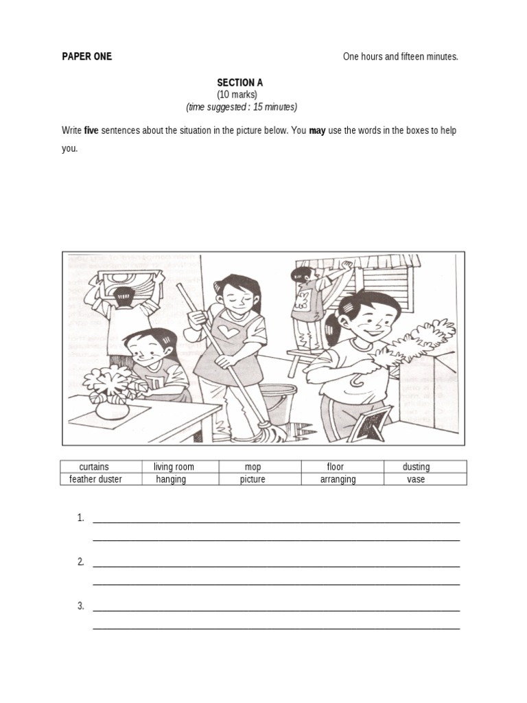 Year 6 English Paper 2