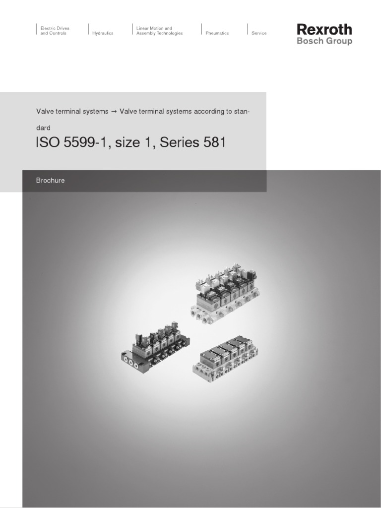 Iso1 Serie 581 PDF | PDF | Valve | Pneumatics