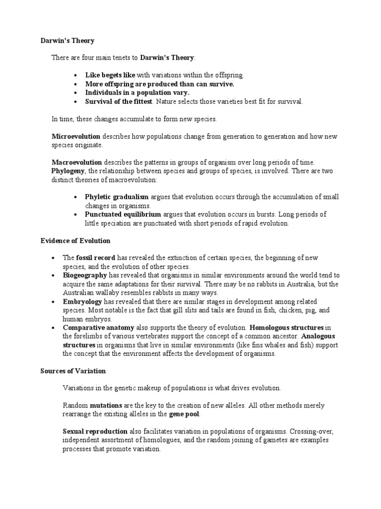 AP Biology Evolution Study Guide | PDF | Natural Selection | Zygosity