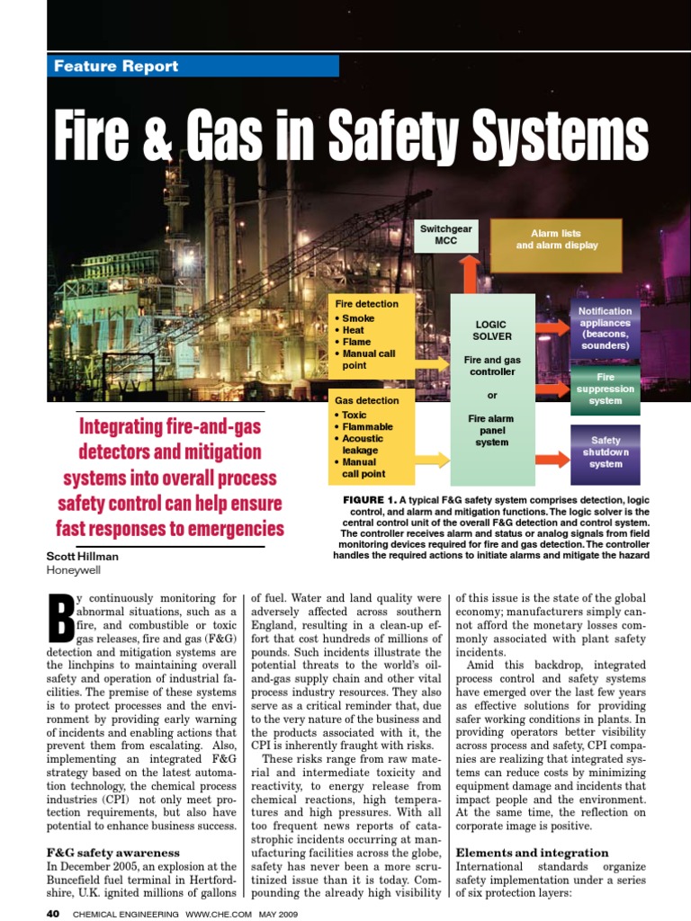 Fire and Gas in Safety Systems | PDF | Safety | Risk Management