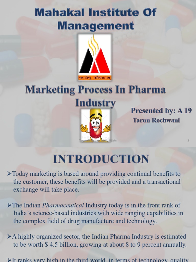 Marketing Management Project | PDF | Pharmaceutical Industry ...