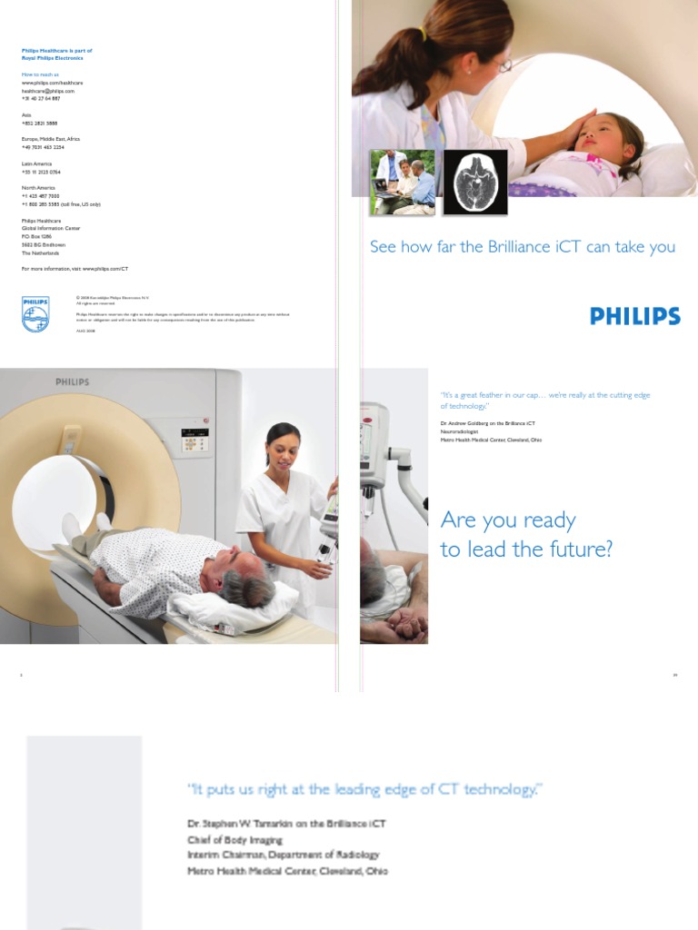 Philips Brilliance Ict | Ct Scan | Medical Imaging