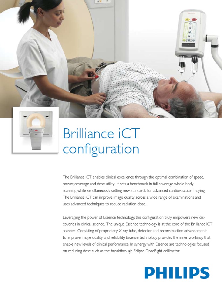 Product Data Brilliance iCT | PDF | Ct Scan | Medical Imaging