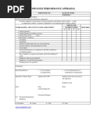 Sample Adjustment Upgradation Promotion Form | PDF | Performance ...