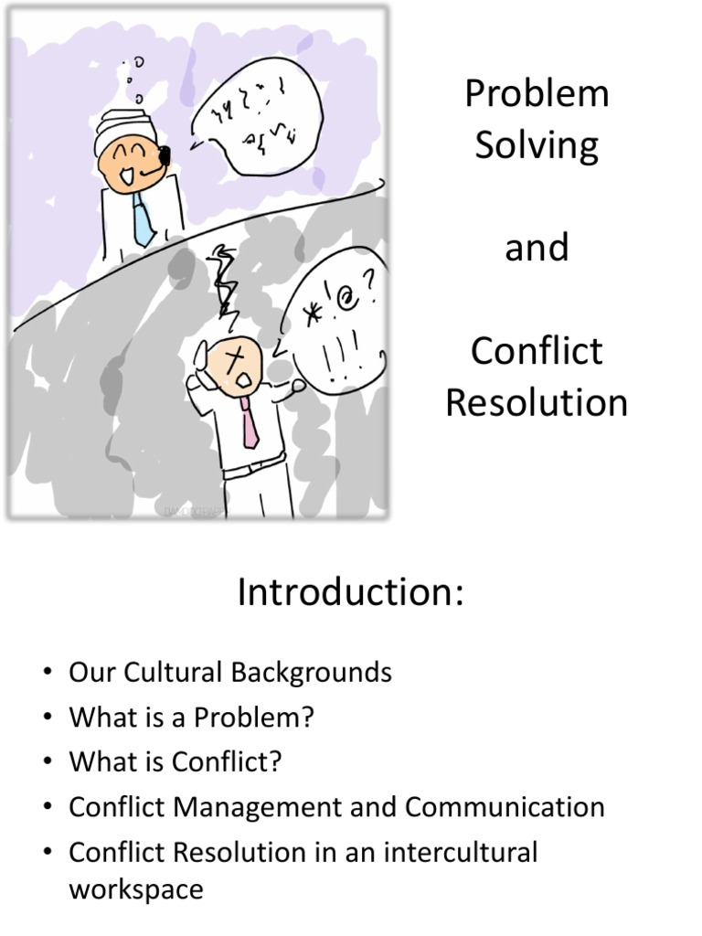 Intercultural Conflict Resolution | Cross Cultural Communication ...