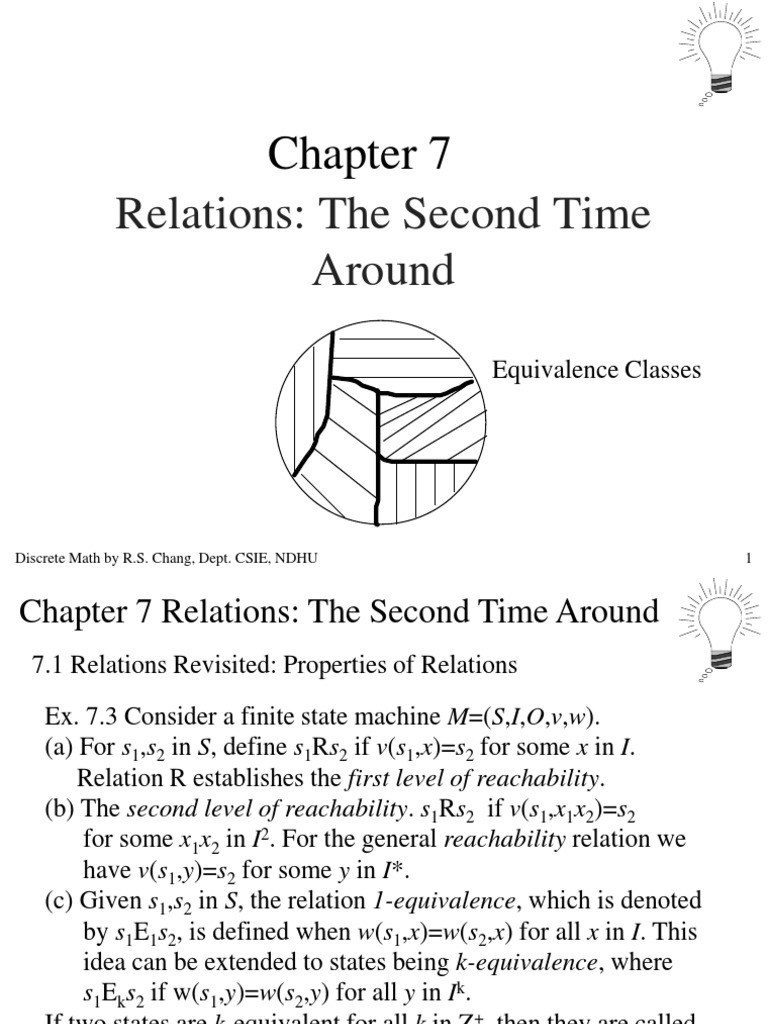3.1 Relations | PDF | Theoretical Computer Science | Mathematical Analysis