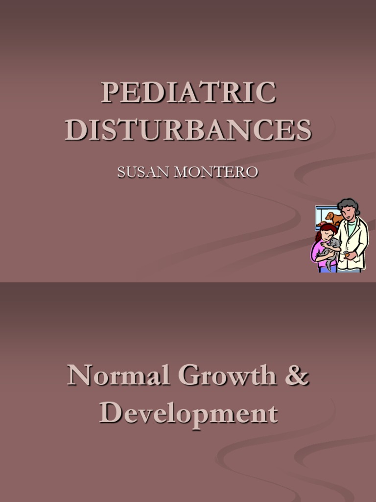 Pediatric Growth and Development Guide | PDF | Congenital Heart Defect ...