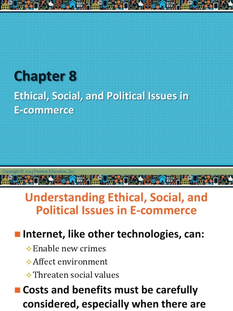 Ethical, Social, and Political Issues in E-Commerce | PDF ...