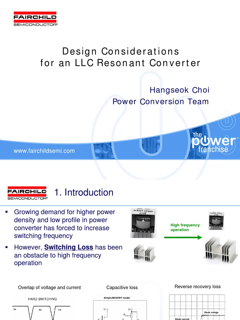 Design Considerations For An LLC Resonant Converter | PDF | Rectifier ...
