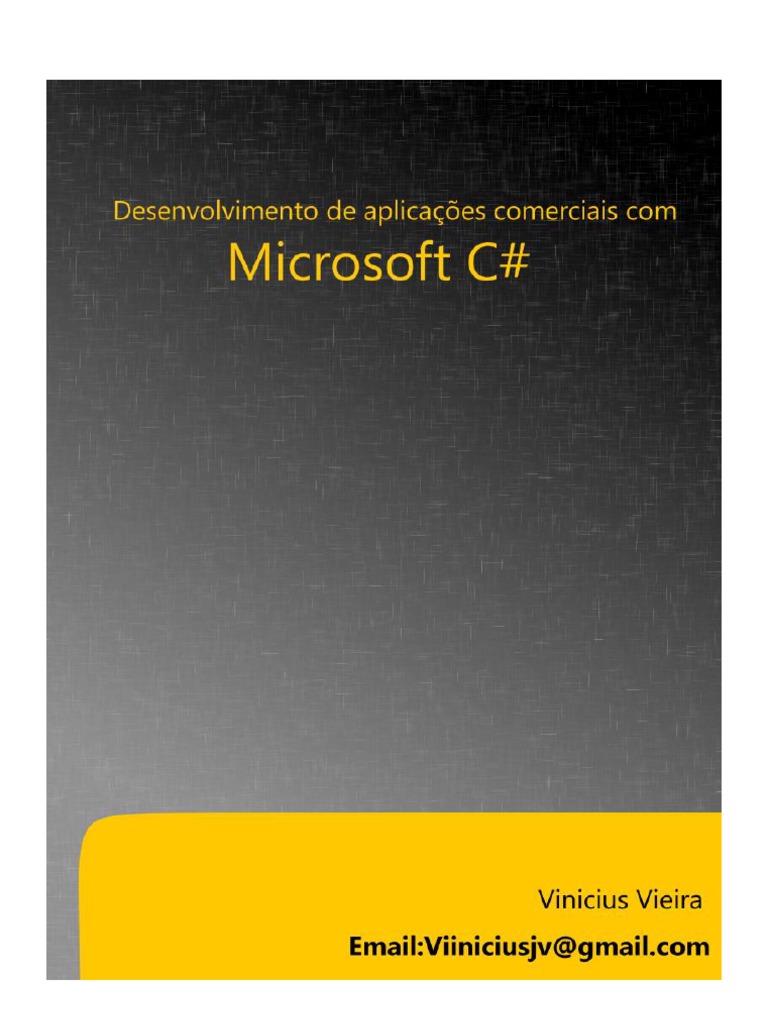 Microsoft C# e DOTNET - 02 - Desenvo | Download grátis PDF | C Sharp ...