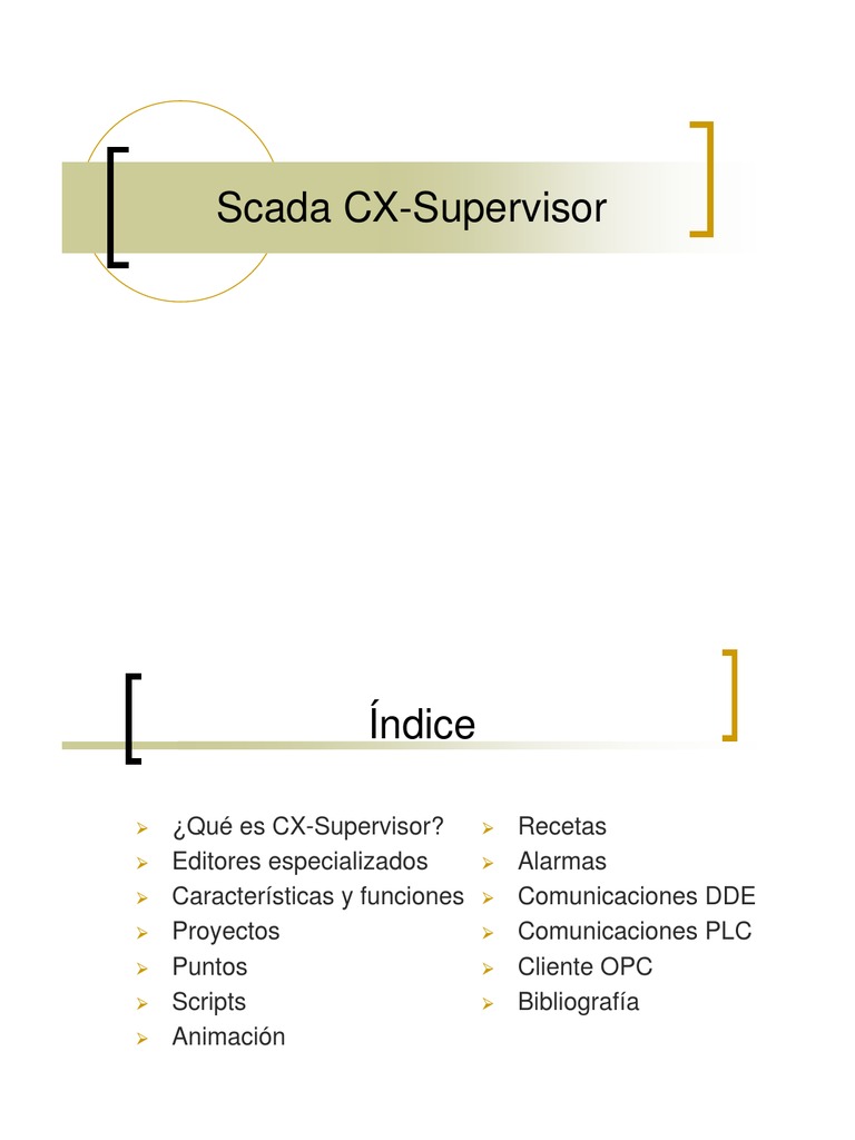 CX Supervisor | PDF | Scada | Archivo de computadora