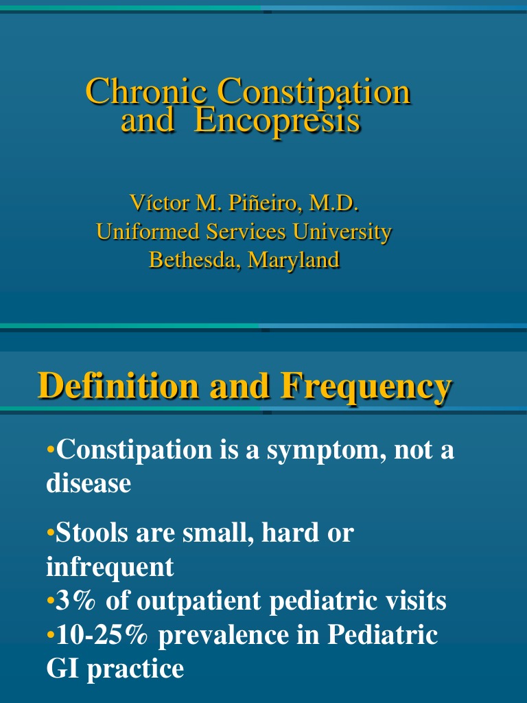 Understanding Encopresis in Children | PDF