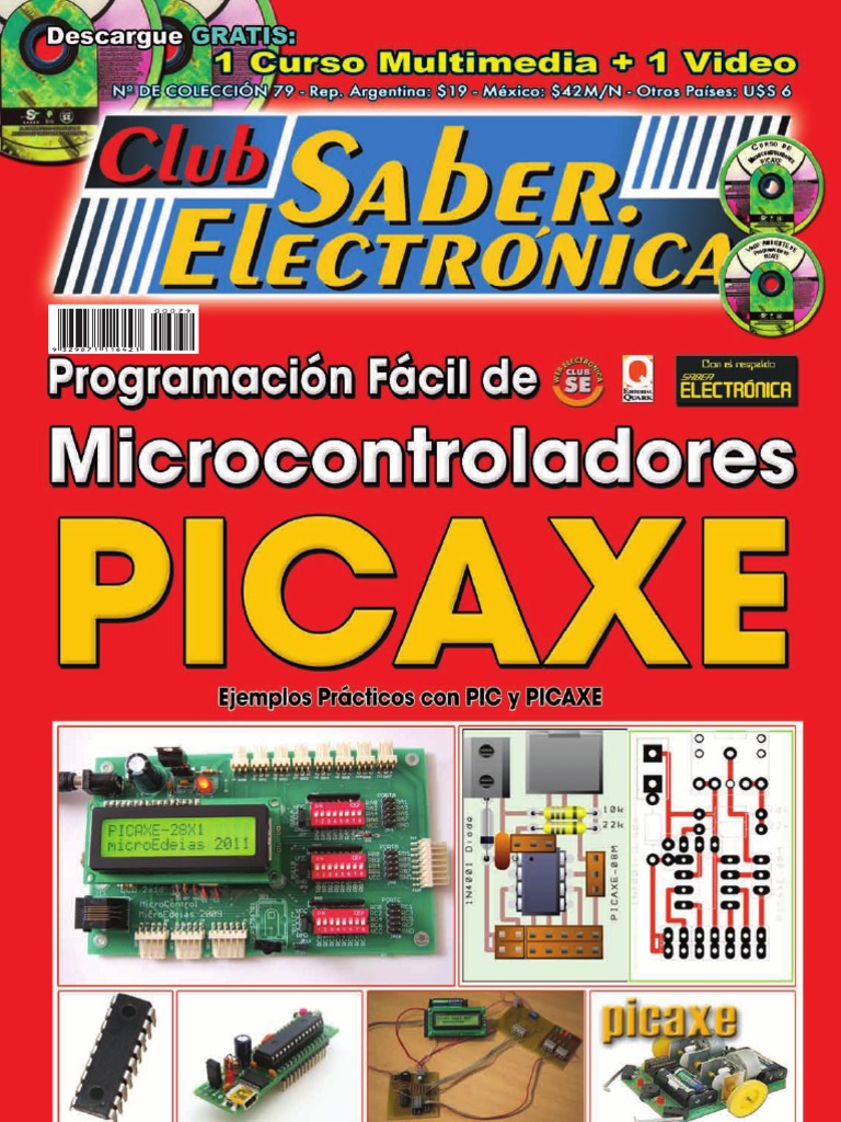 Prog Picaxe | PDF | Microcontrolador | Microcontrolador Pic