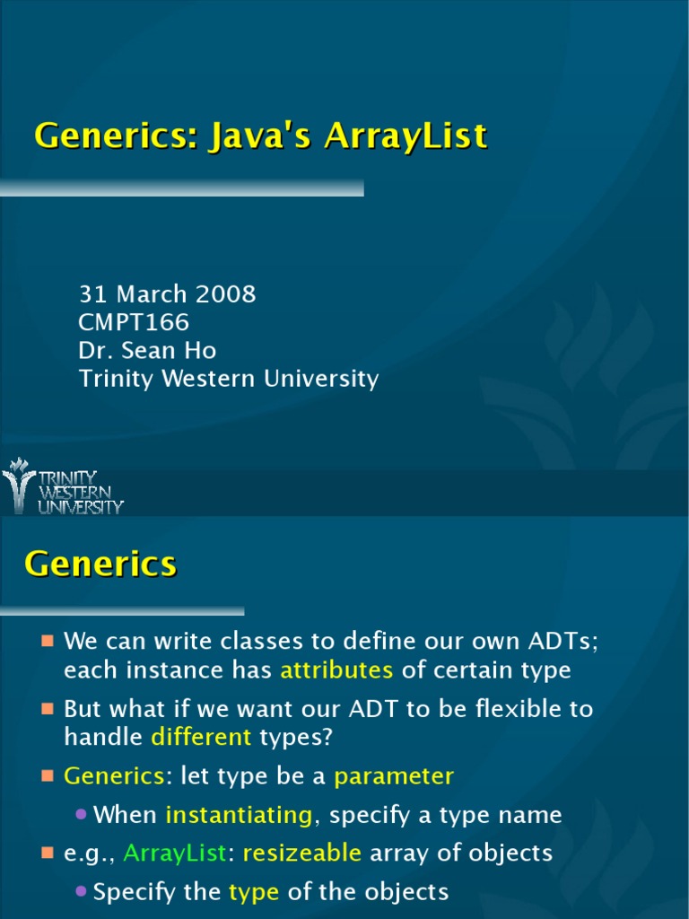31 Generics | PDF | Class (Computer Programming) | Inheritance (Object ...