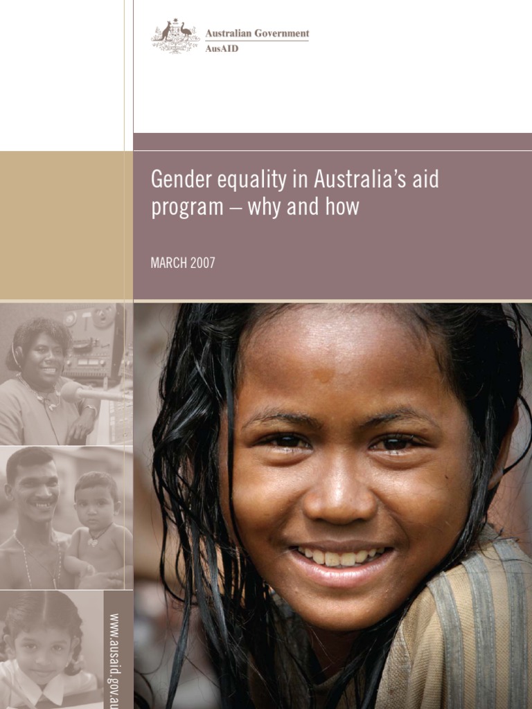 Gender Equality in Australian Aid Porgram | PDF | Gender Equality ...