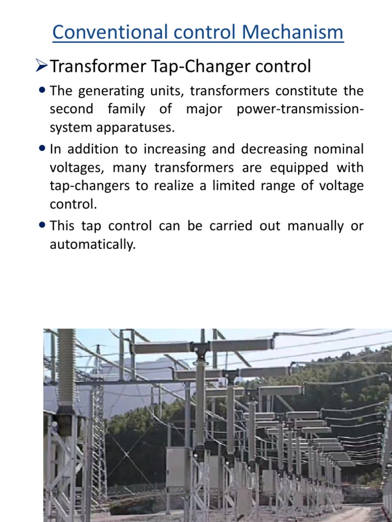Transformer Tap Changer Control | PDF | Transformer | Electrical Components