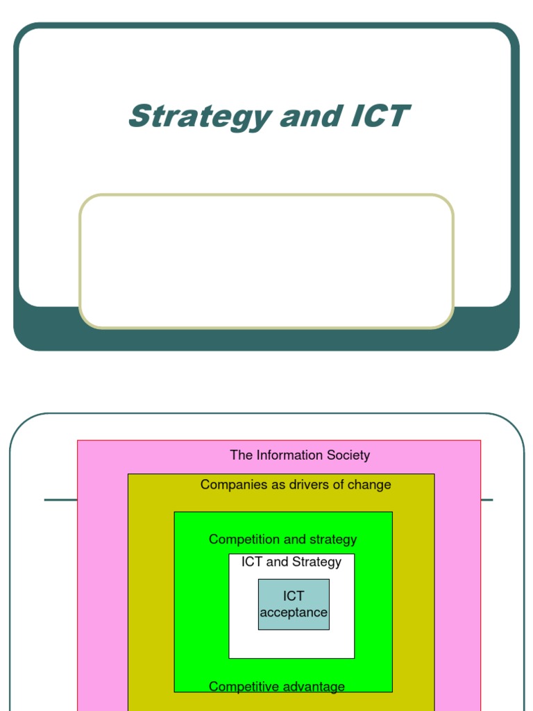 Strategy and Ict | Hierarchy | Organizational Structure