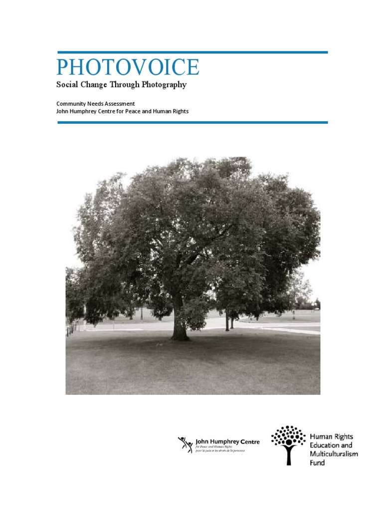 Photovoice Manual - May 2010 | PDF | Community | Needs Assessment