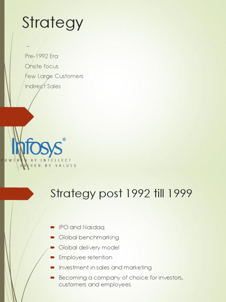 Infosys Presentation | PDF | Strategic Management | Sap Se