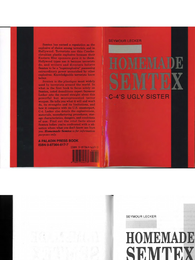 Homemade Semtex | PDF