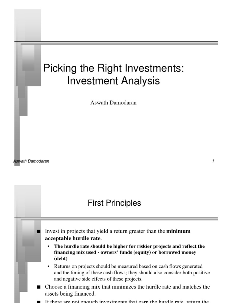 Damodaran On Risk | PDF | Beta (Finance) | Capital Asset Pricing Model