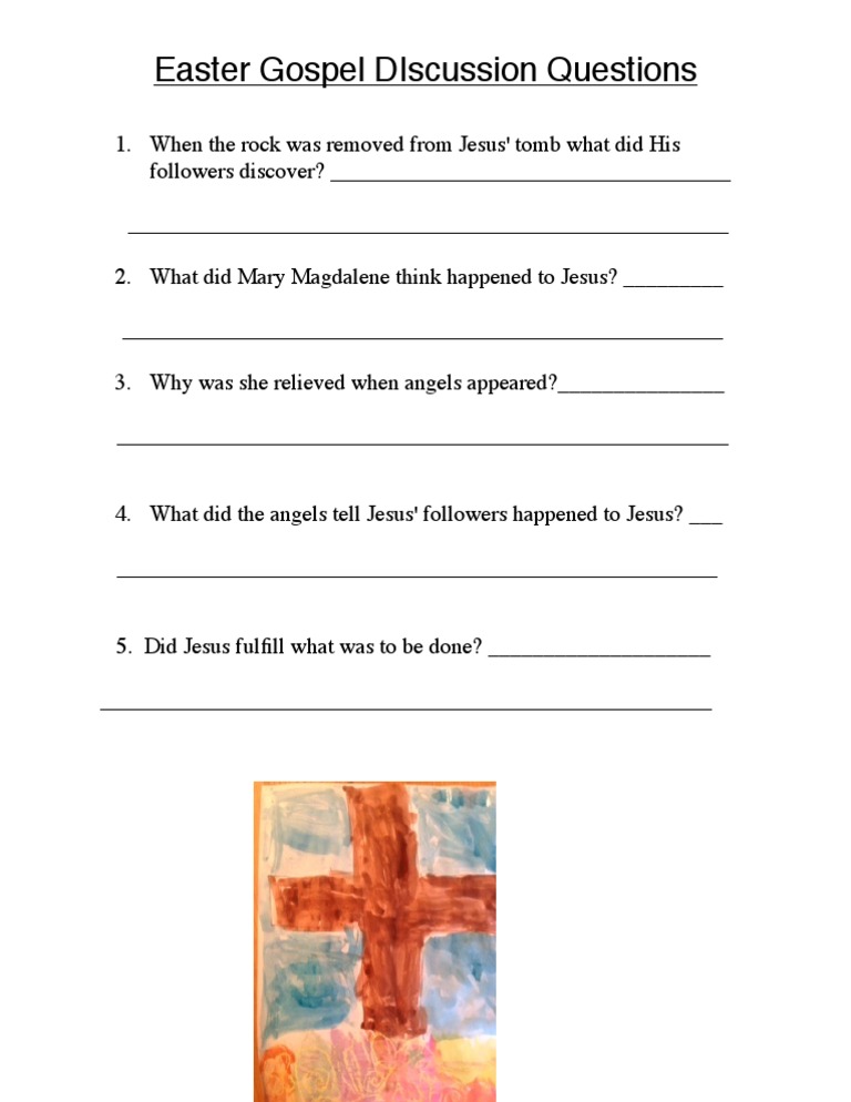Easter Discussion Questions