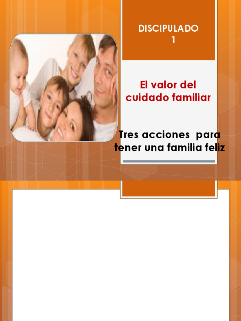 El Valor Del Cuidado Familiar | PDF | Jacob | Amor