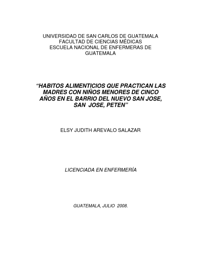 Programa Alimenticio | PDF