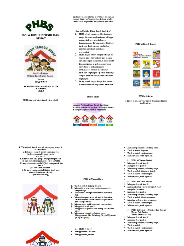 77341746 Leaflet PHBS