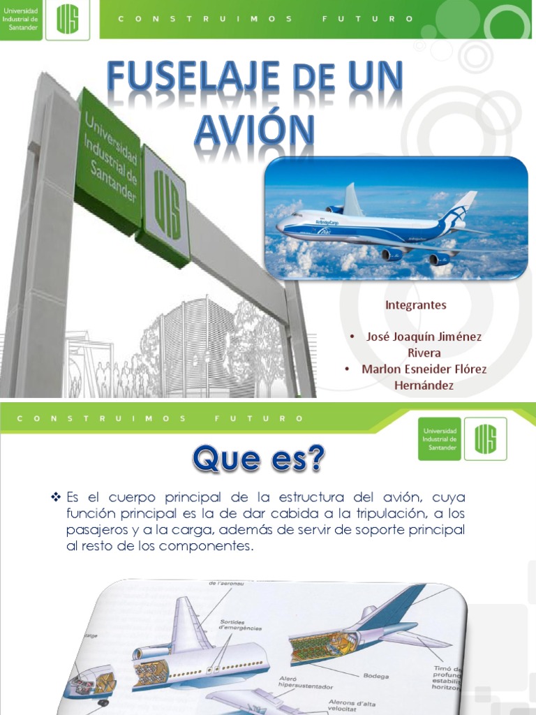 Fuselaje de Un Avion | Aluminio | Rieles