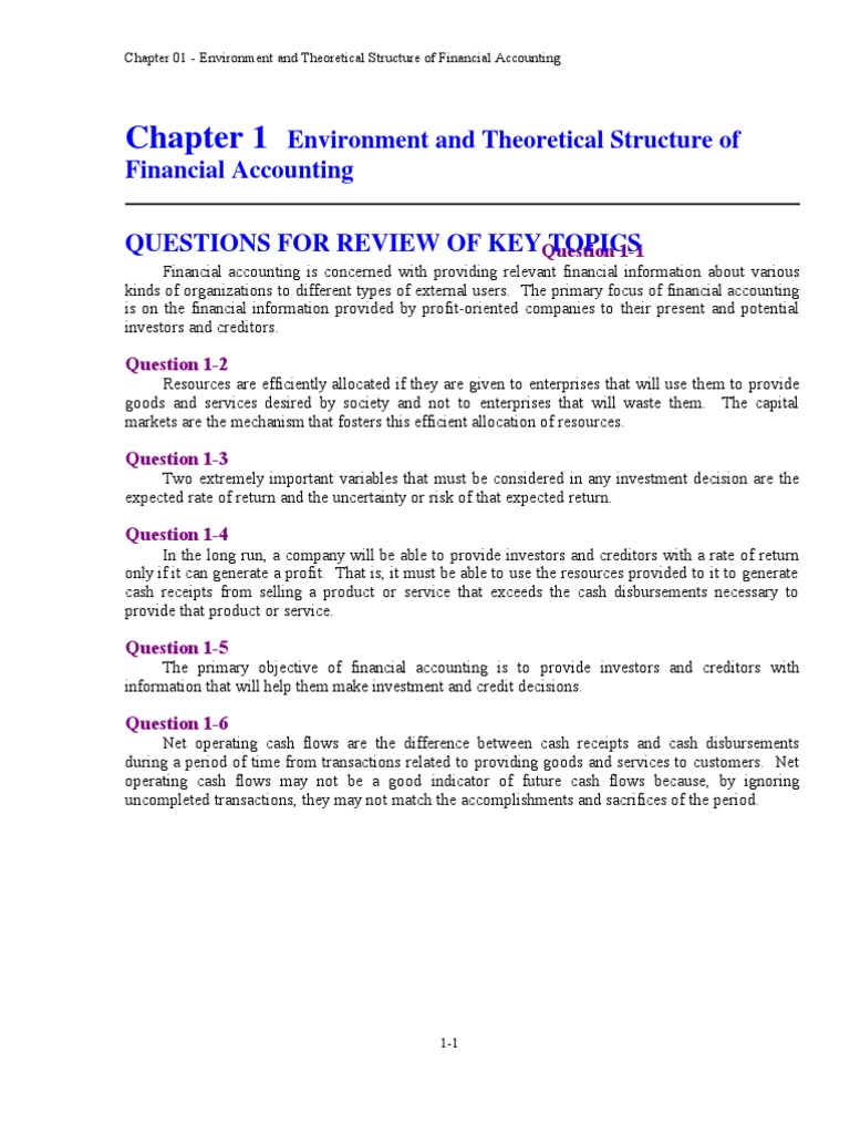 Chap 001 Spiceland 6e Solutions | PDF | Fair Value | Expense