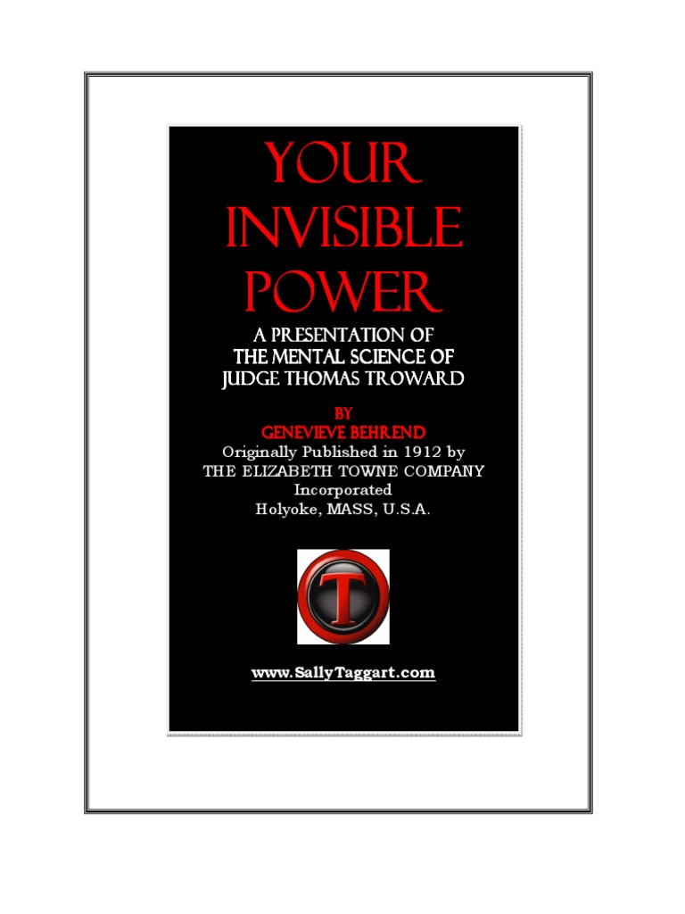 Your Invisible Power | PDF