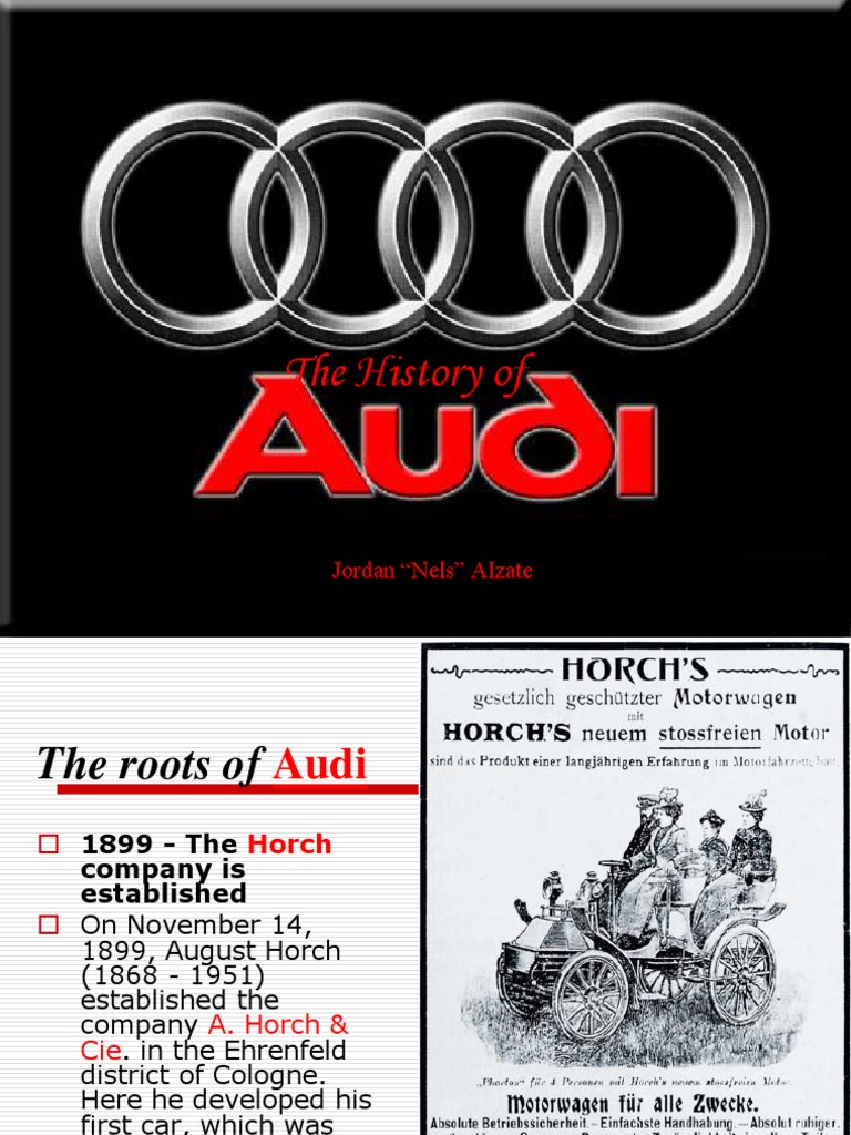 Audi Presentation | PDF | Audi | Car Manufacturers