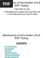Well Control - Api RP 53 | PDF