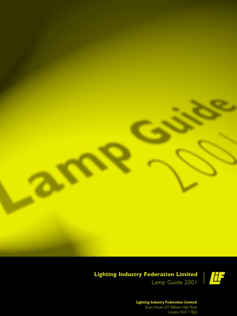 Guia de Lamparas PDF | PDF | Fluorescent Lamp | Compact Fluorescent Lamp