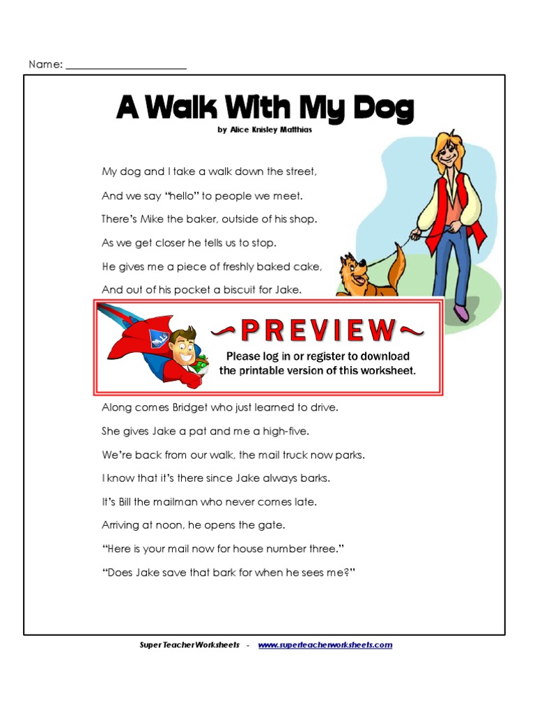 3rd Walk With My Dog | PDF | Leisure