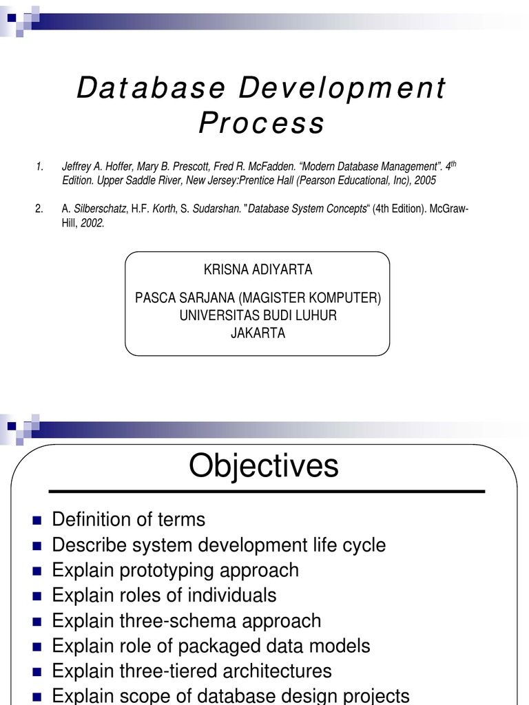 Database Development | PDF | Databases | Software Development Process