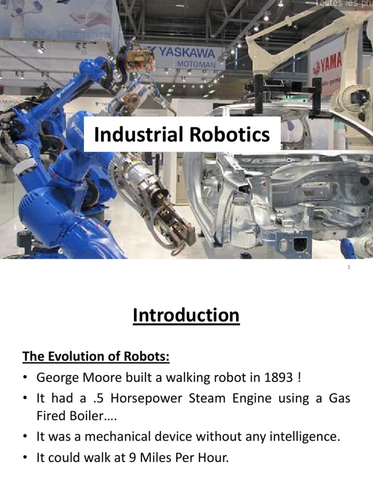 Industrial Robotics | PDF | Transmission (Mechanics) | Robot