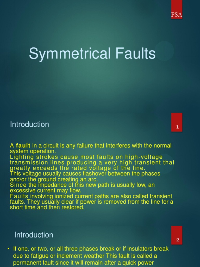 Symmetrical Fault Analysis | PDF | Alternating Current | Steady State