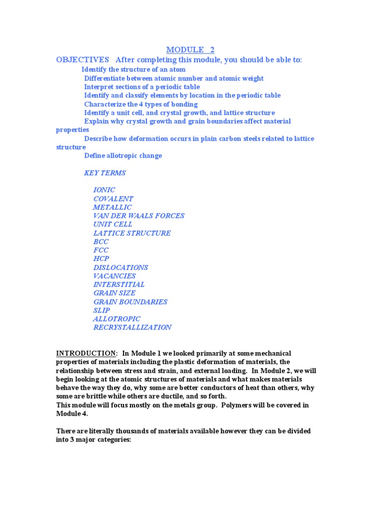 Atomic Theory - Part 1 | PDF | Chemical Bond | Crystal Structure