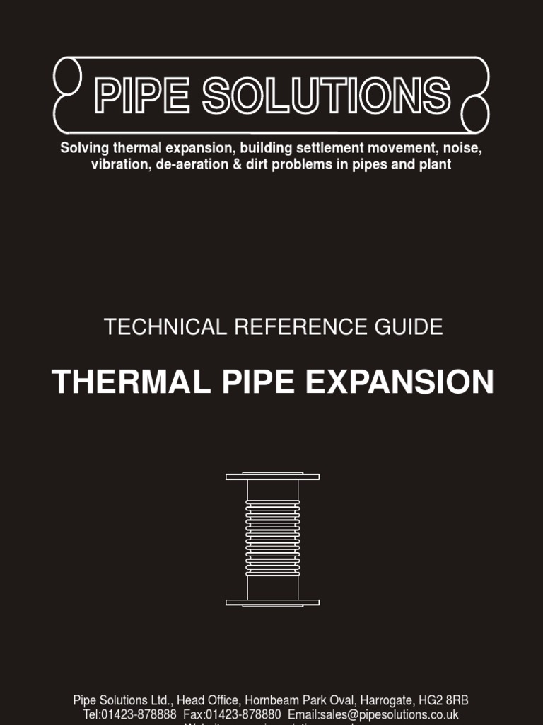 Tech Ref Guide - Thermal Pipe Expansion - Edition 3 | PDF | Buckling ...