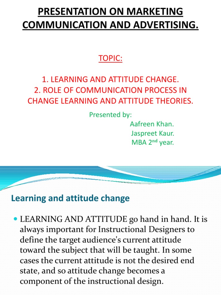 Presentation On Marketing Communication and Advertising | Download Free ...